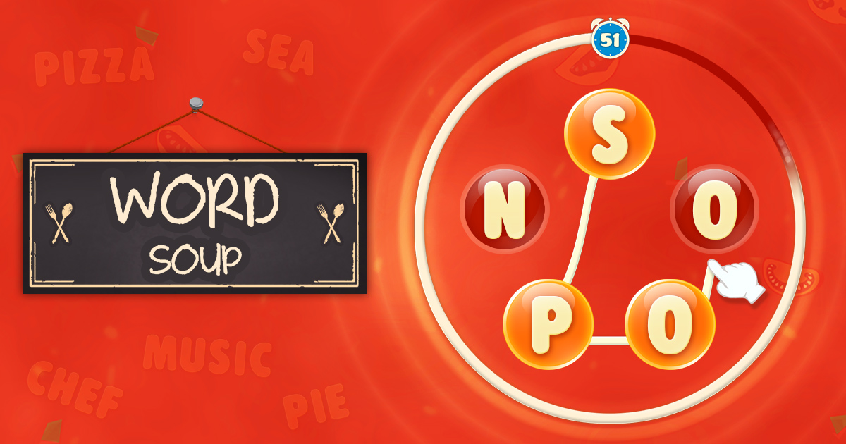 Word Soup - A Tasty Puzzle