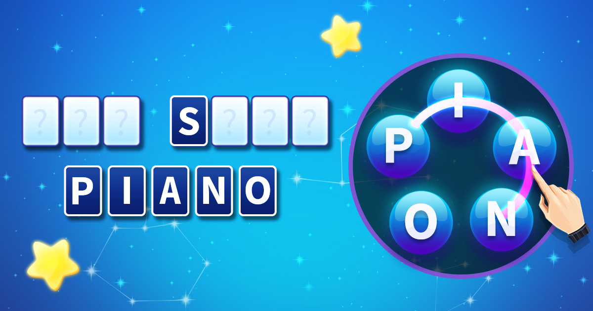 Word Stars - Magic Connect Puzzle